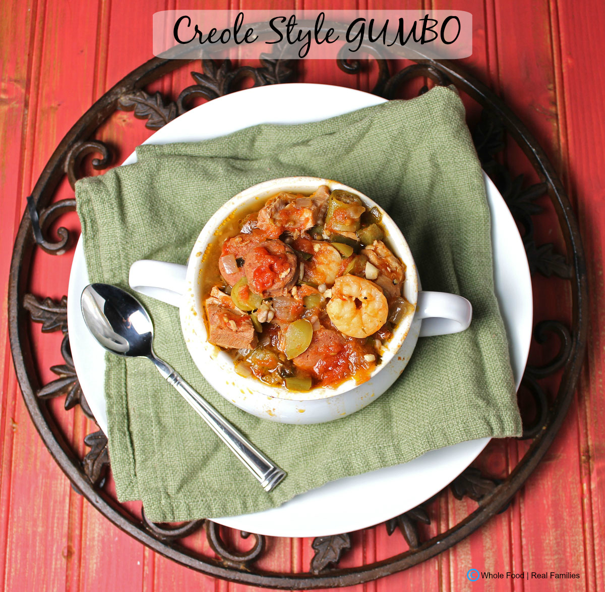 Creole Style Gumbo | My Nourished Home