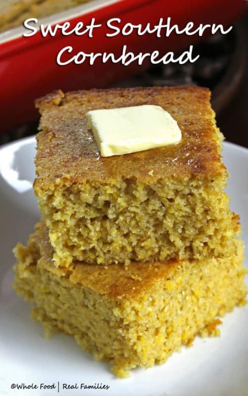 Sweet Southern Cornbread | My Nourished Home