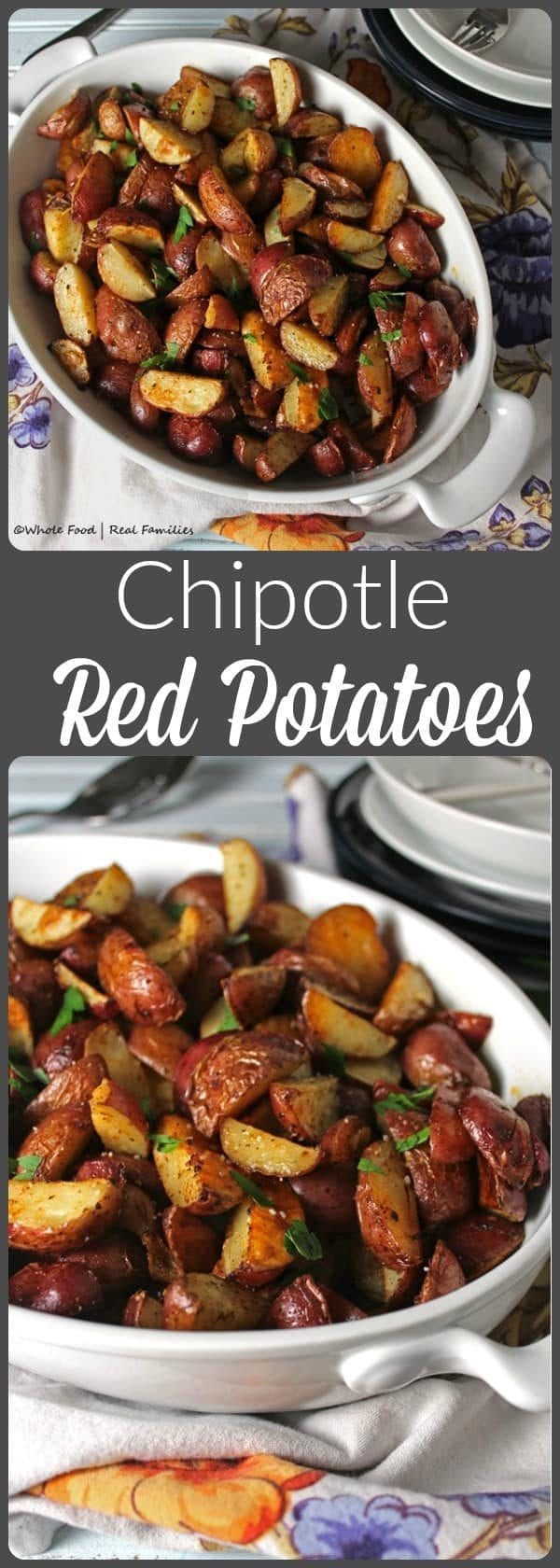 Roasted Red Potatoes with Chipotle Spice | My Nourished Home