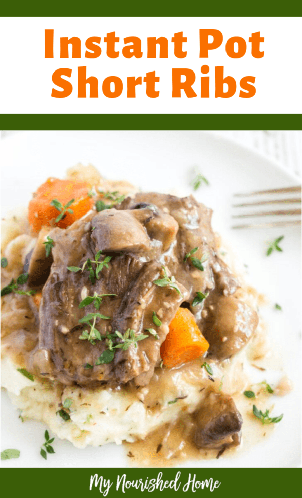 Pressure Cooker Short Ribs | My Nourished Home