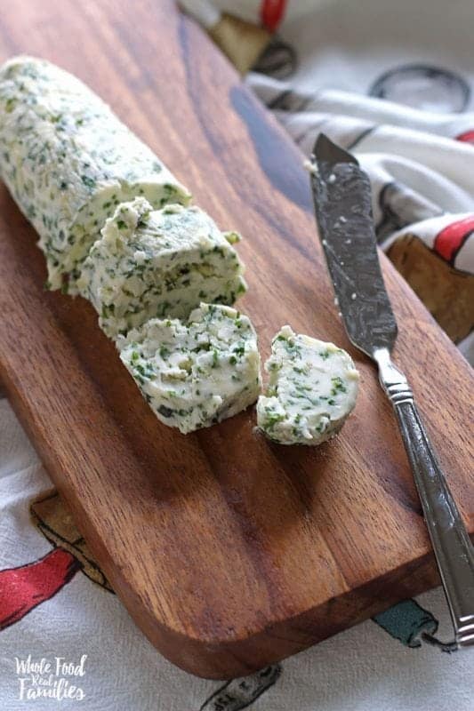Shallot Herb Compound Butter | My Nourished Home