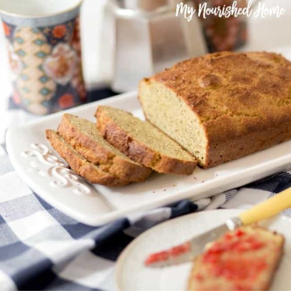 Clean Almond Loaf Bread | My Nourished Home