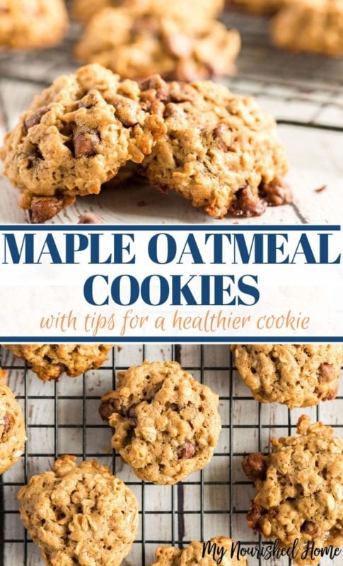 Maple Oatmeal Cookies | My Nourished Home