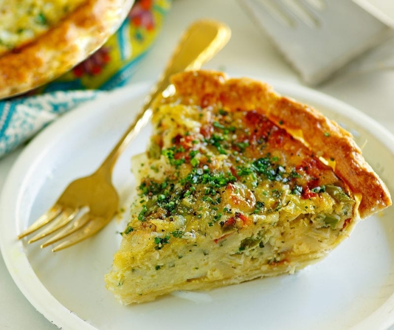 Basic Quiche Recipe | My Nourished Home