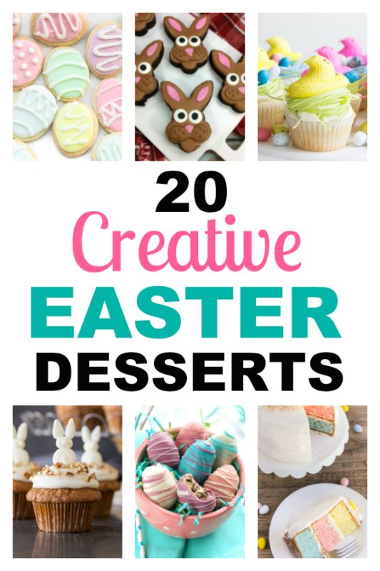 20 Creative Easter Desserts for your Celebration | My Nourished Home