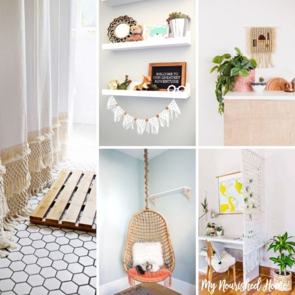 Chic Macrame Crafts for the Home | My Nourished Home