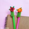 Flower Pencil Toppers | My Nourished Home
