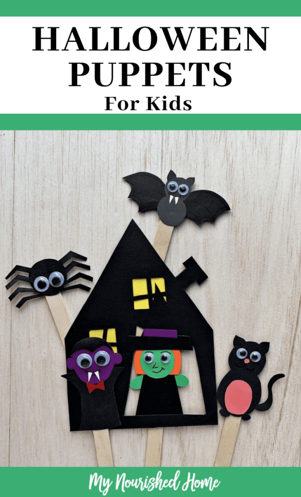 Halloween Puppets for Kids | My Nourished Home