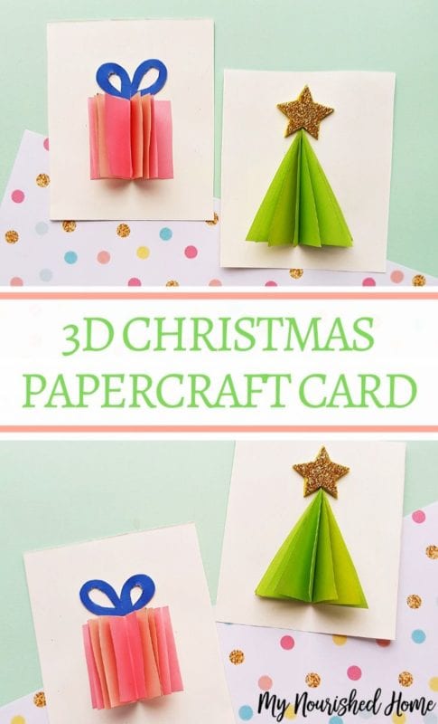 3D Christmas Cards - A Fun Papercraft for Kids and Adults | My ...