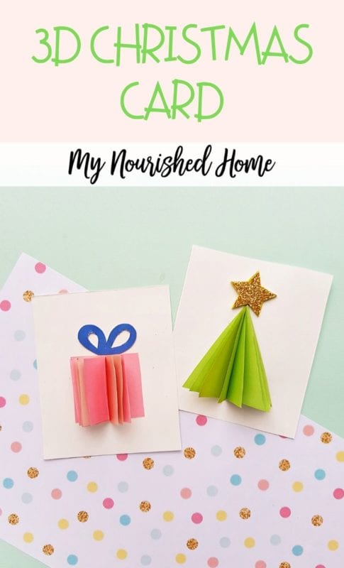 3D Christmas Cards - A Fun Papercraft for Kids and Adults | My ...