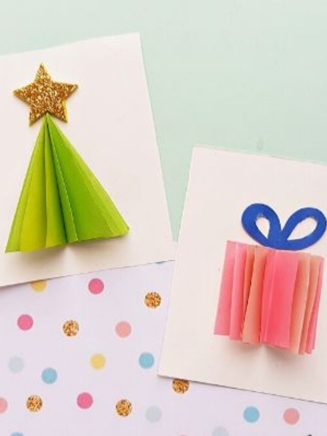 3D Christmas Card Craft | My Nourished Home