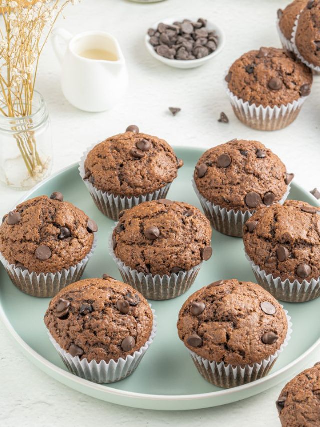Treat Yourself to these Decadent Double Chocolate Muffins! | My ...