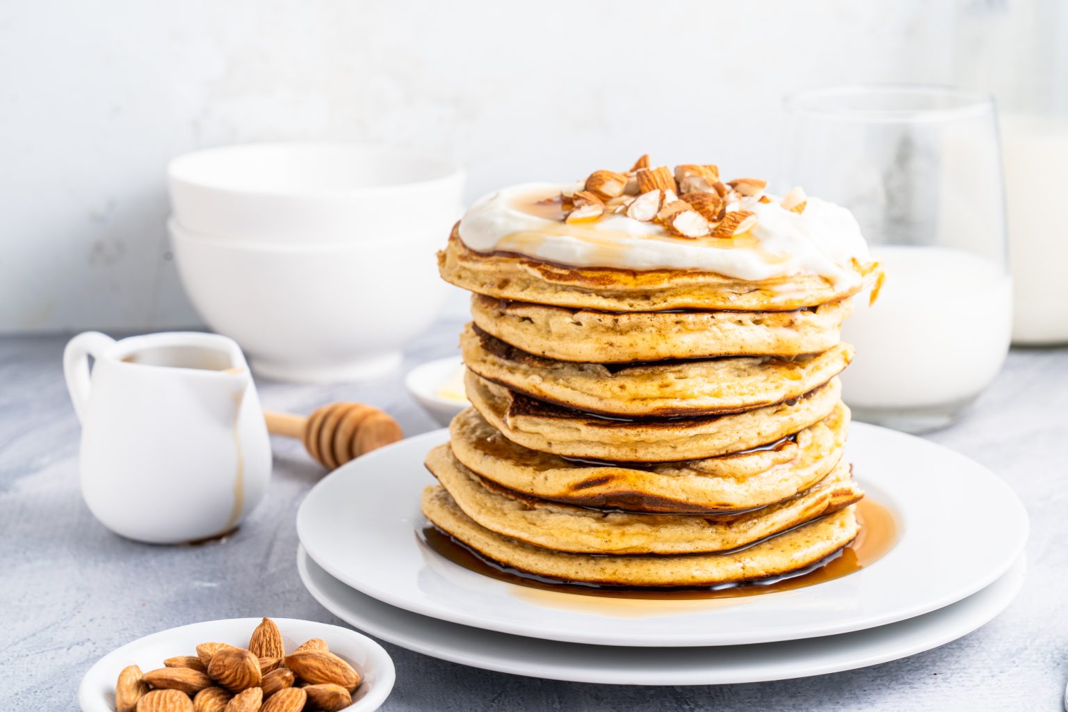 Protein Powder Pancakes | My Nourished Home | Recipes