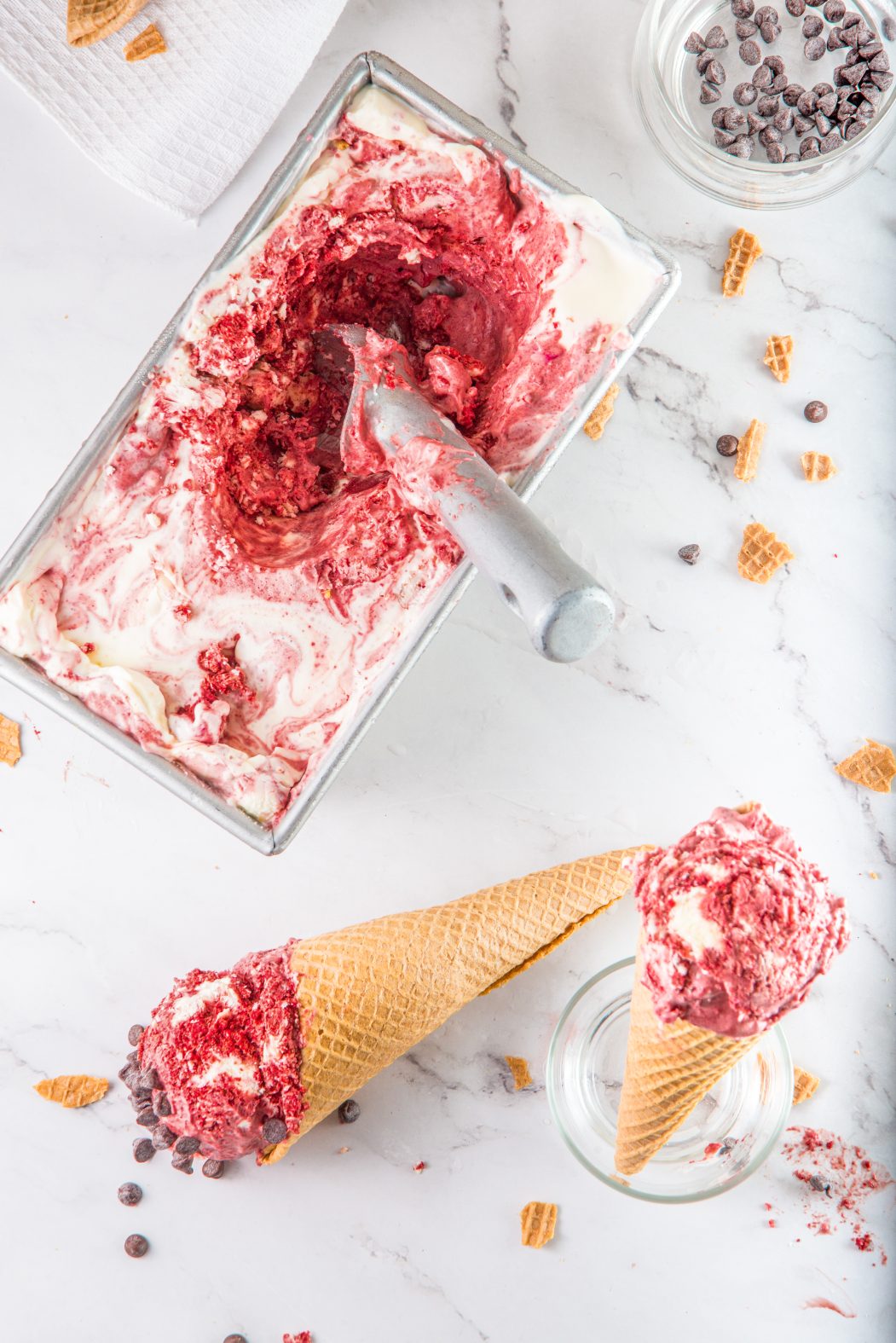 Red Velvet Ice Cream | My Nourished Home