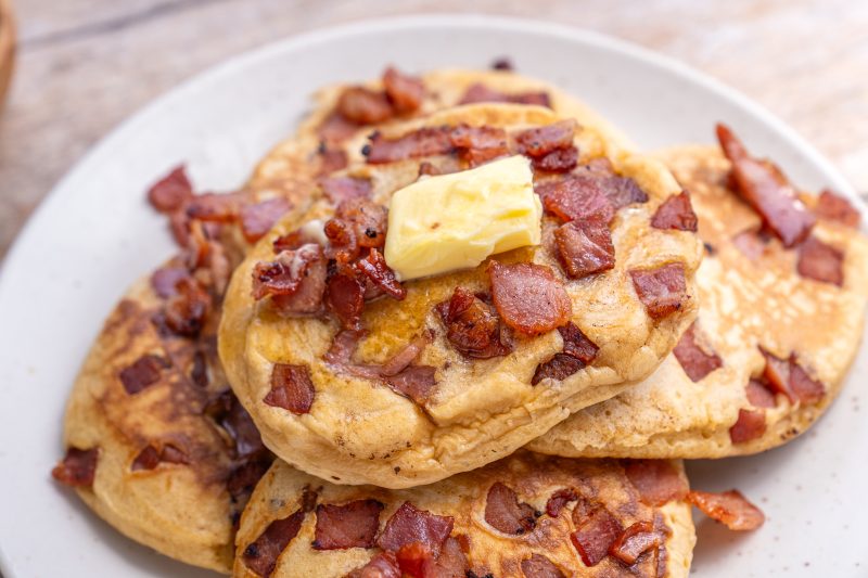 Bacon Pancakes | My Nourished Home