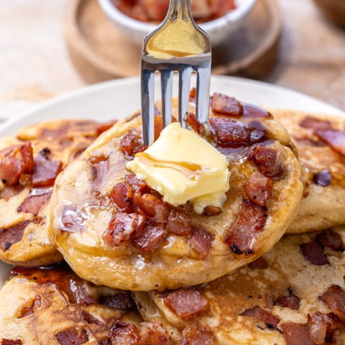 Bacon Pancakes | My Nourished Home