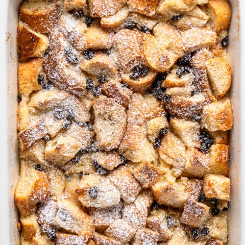 Bread Pudding with Rum Sauce: A Decadent Dessert | My Nourished Home