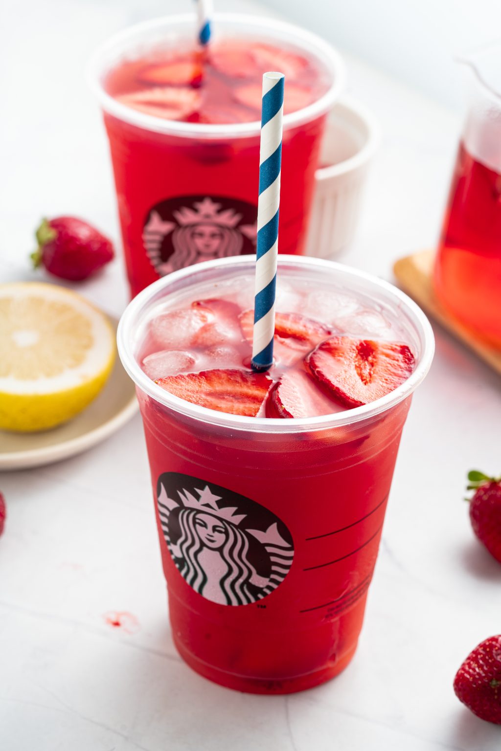 Strawberry Açaí Starbucks Refresher | My Nourished Home