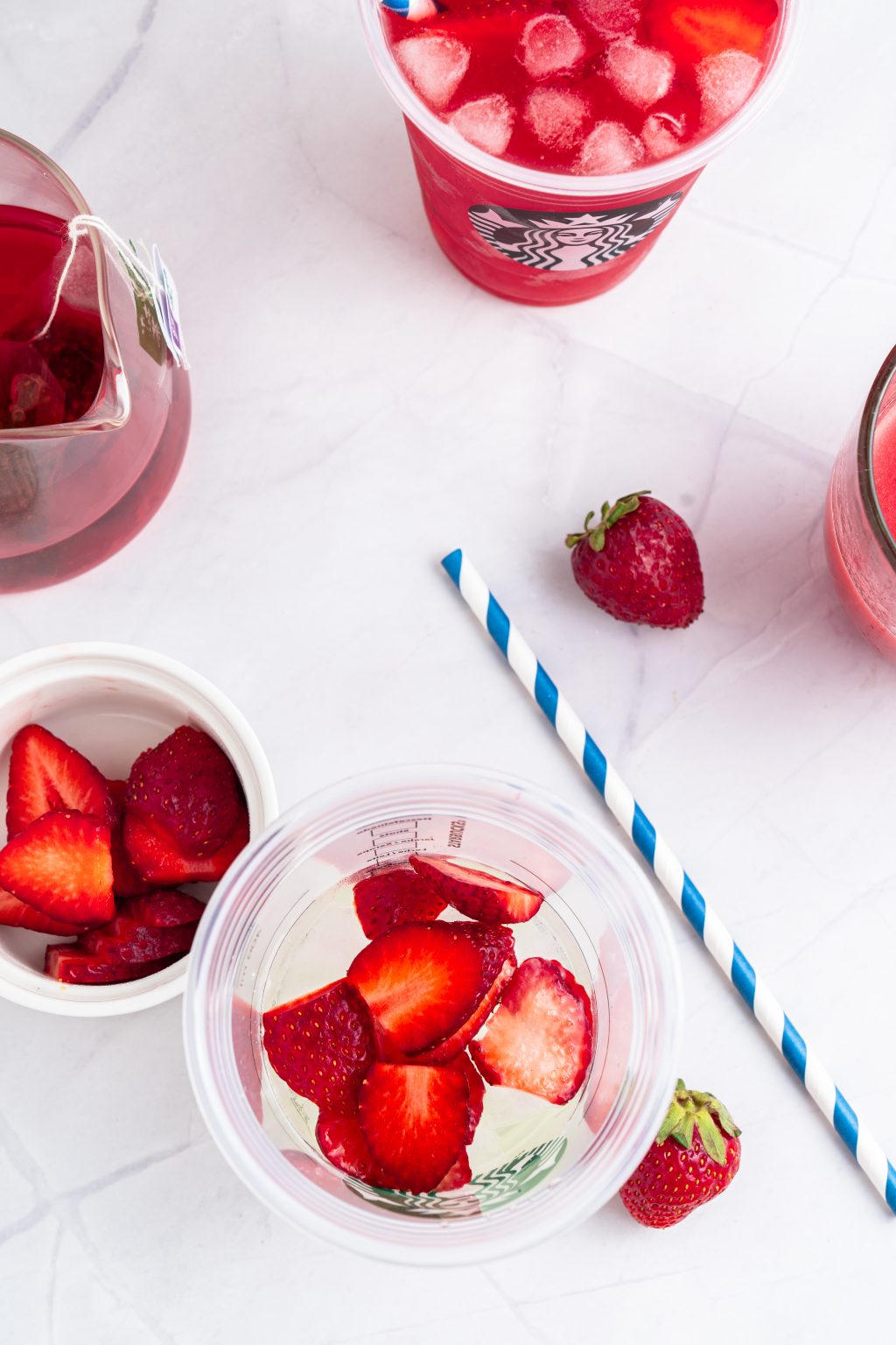 Strawberry Açaí Starbucks Refresher | My Nourished Home