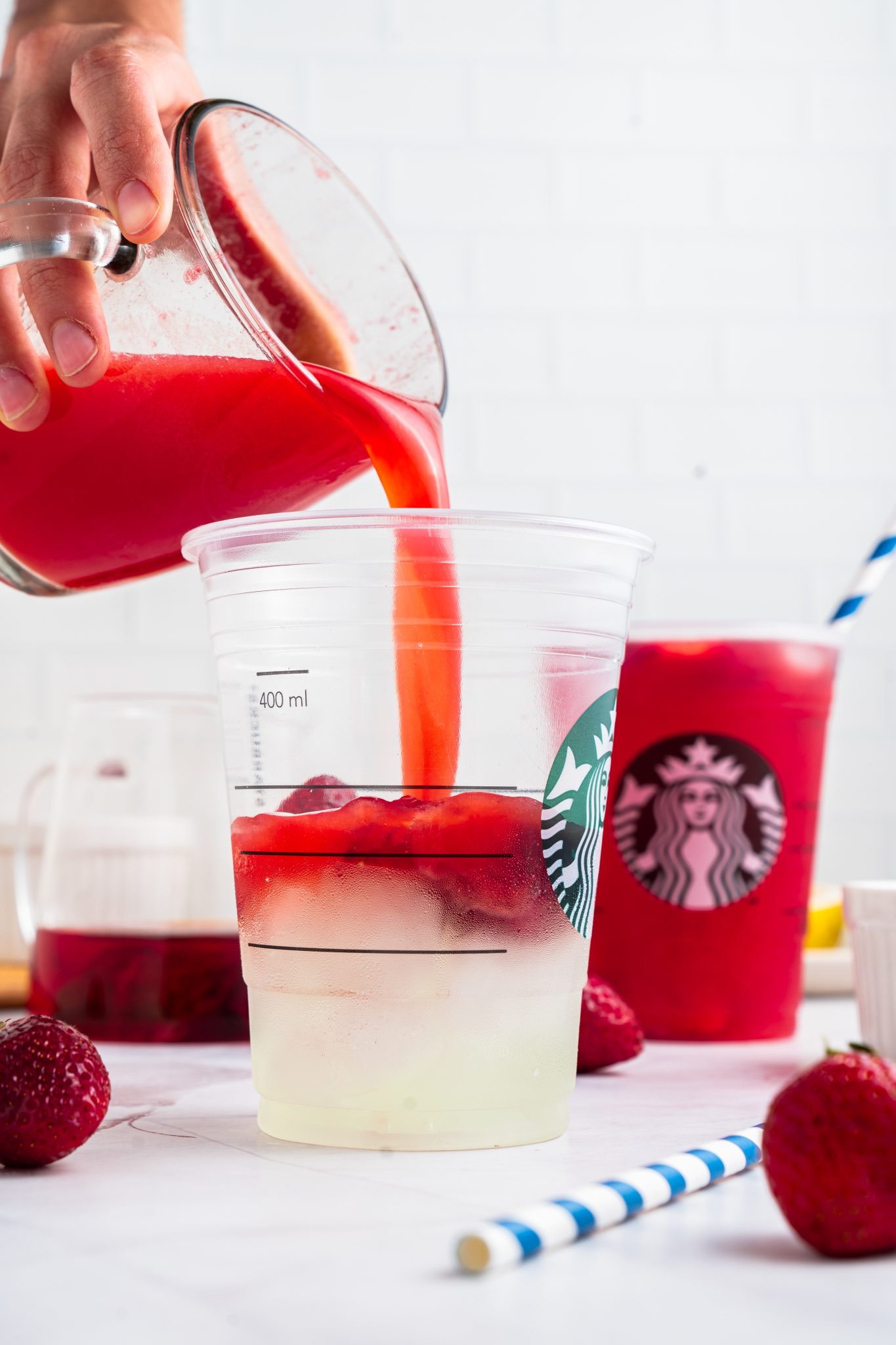 Strawberry Açaí Starbucks Refresher | My Nourished Home